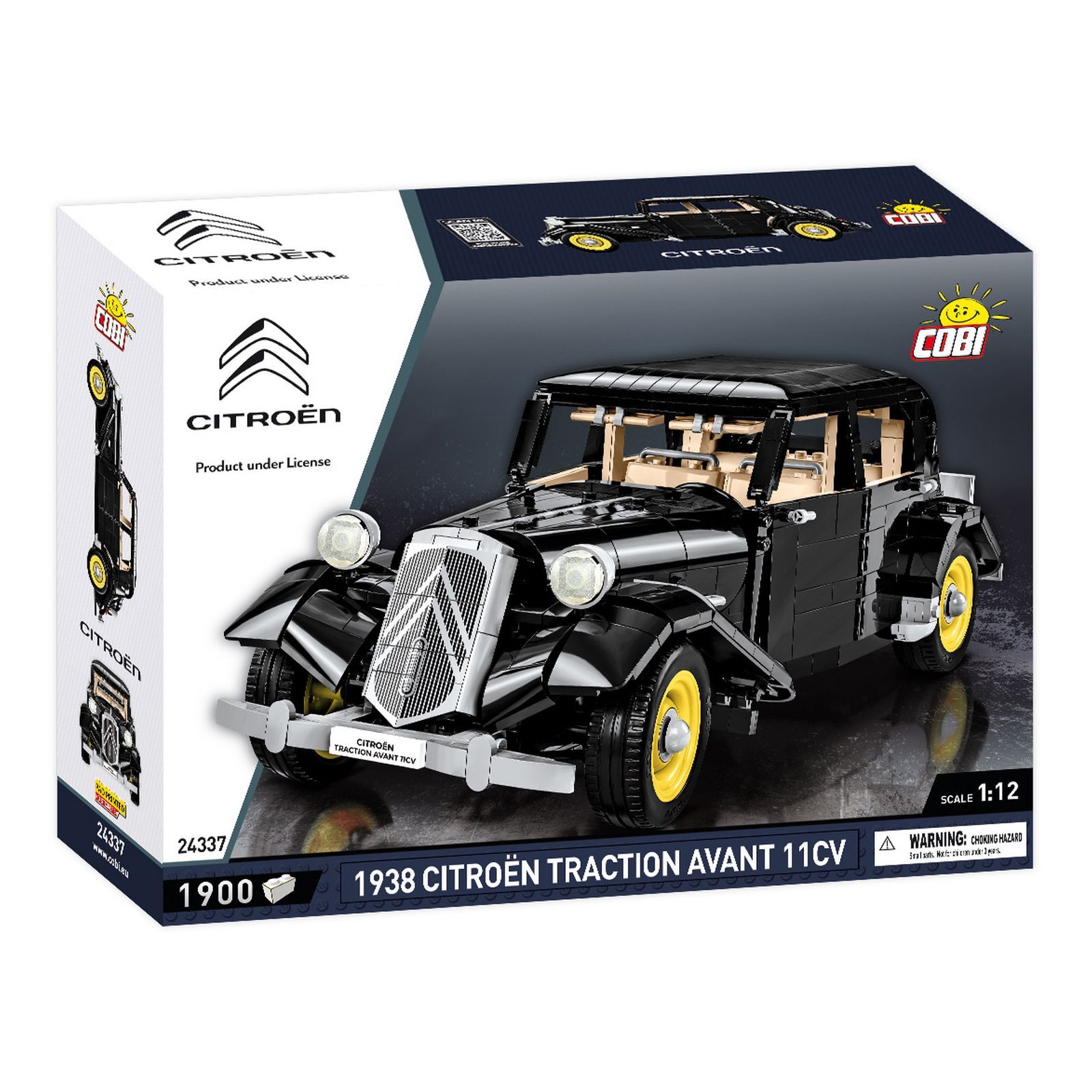 Конструктор Cobi Ситроен Тракшт Авант 11СВ 1:12, 1900 деталей (COBI ...