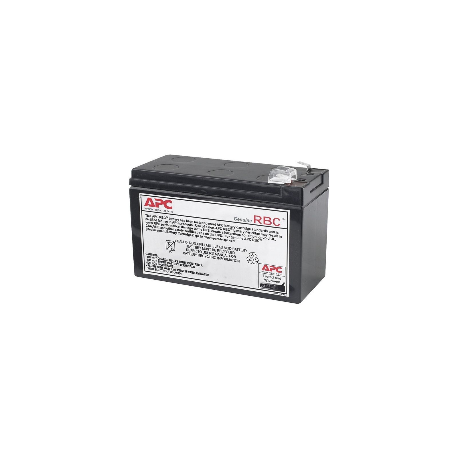 Батарея до ДБЖ APC Replacement Battery Cartridge #110 (RBC110)ціни в ...