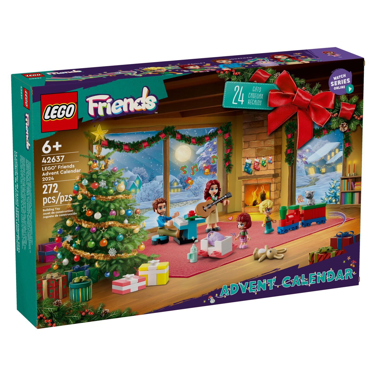 Конструктор LEGO Friends Новорічний календар 2024 (42637)ціни в Києві ...