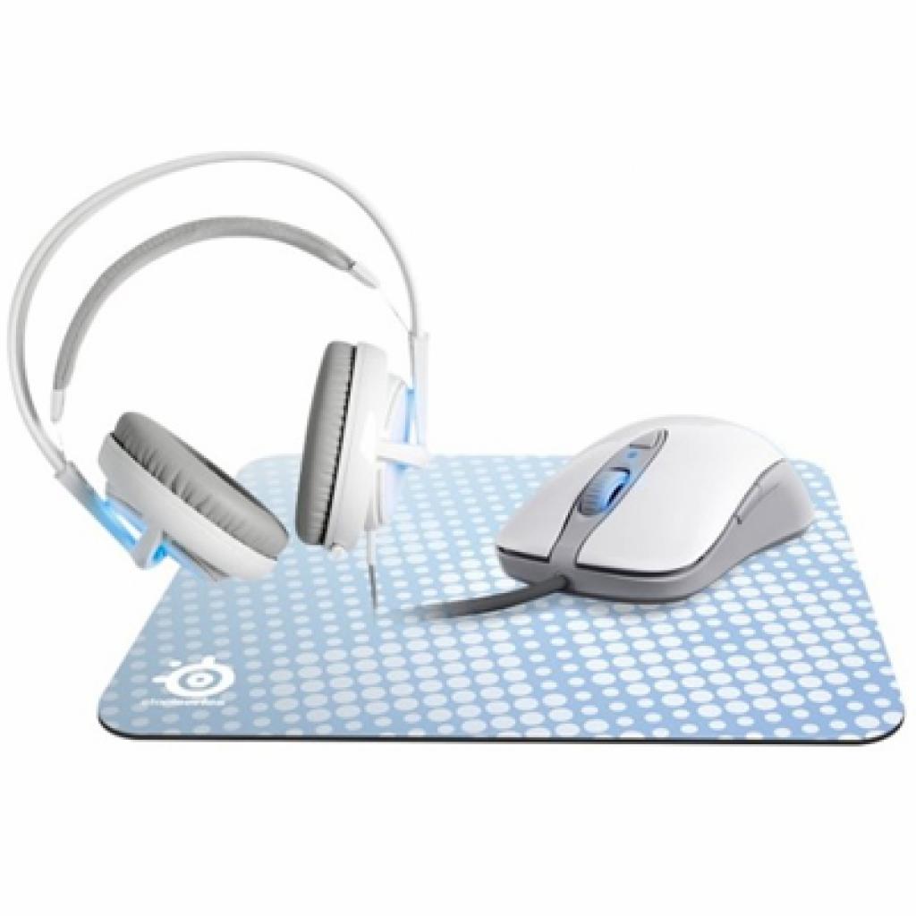 Комплект SteelSeries V2 Frost Blue+Sensei RAW Frost Blue+Qck Frost Blue ...