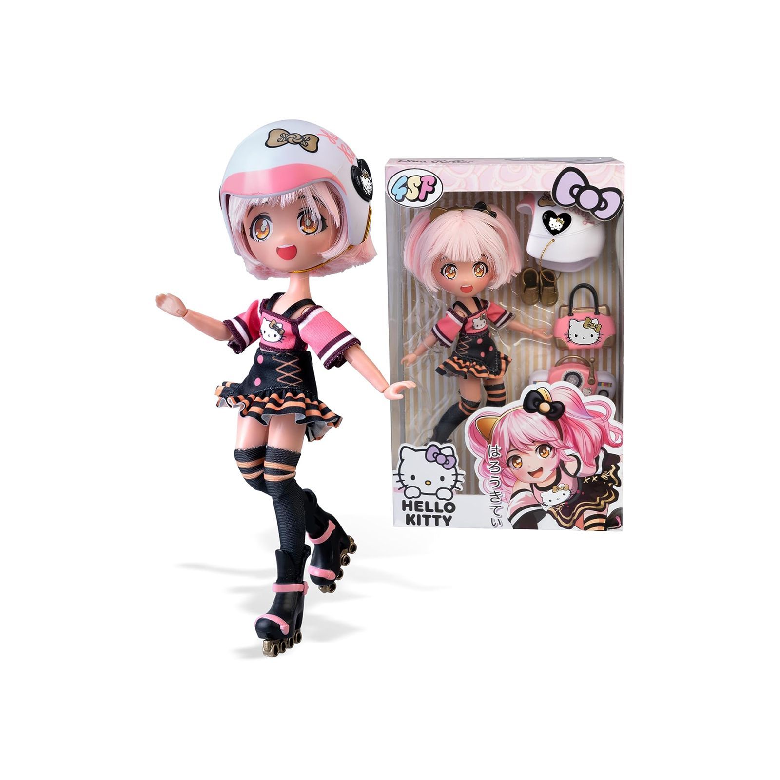 Кукла 4SF Manga Dolls Hello Kitty Золотая Роллер Дева (HKTF1000)цены в ...