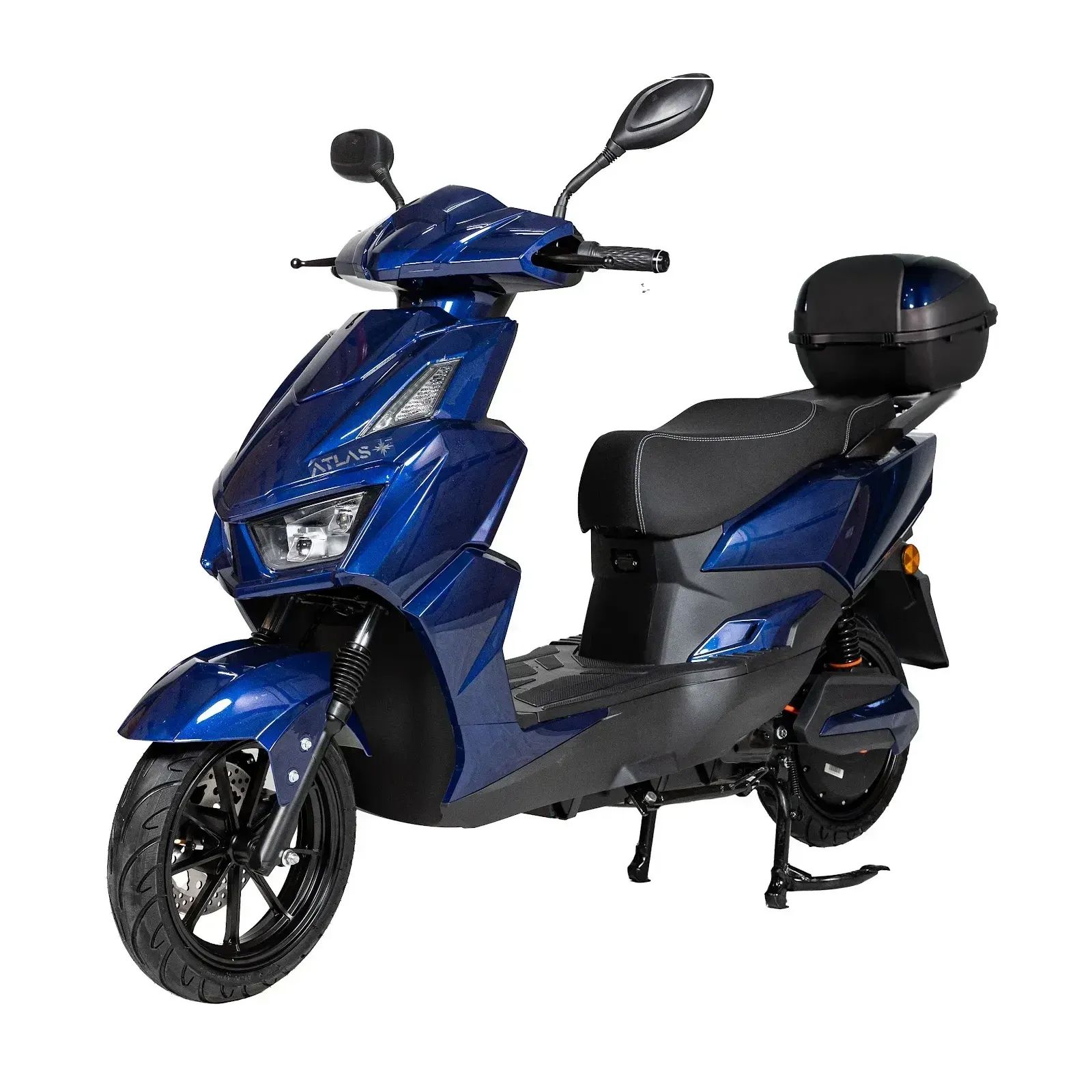 Электроскутер Atlas Tiger Box 2000W Cyan Blue (3117)цены в Киеве и ...