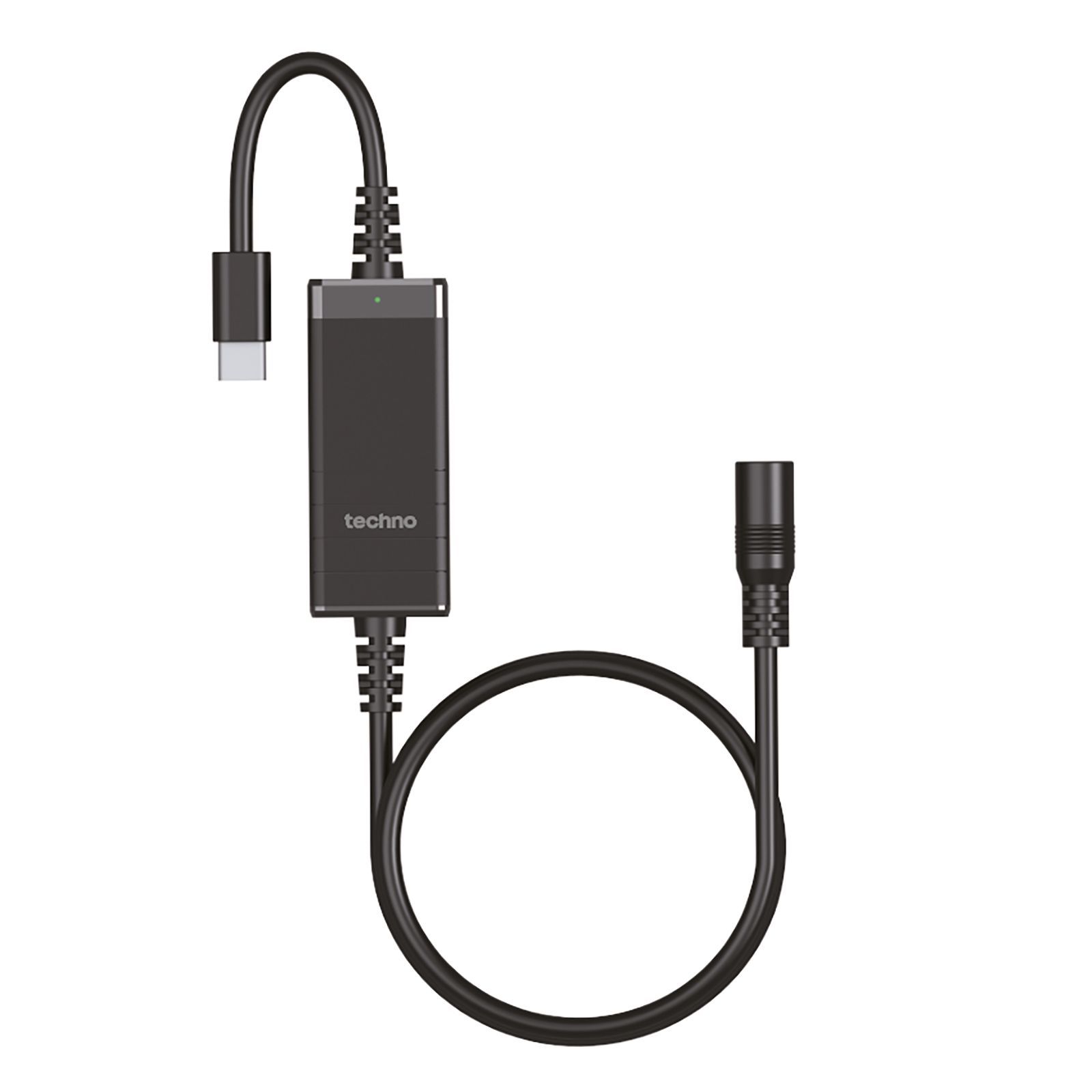 ᐈ Купить кабель питания techno USB-C to DC 100W universal black (UC ...