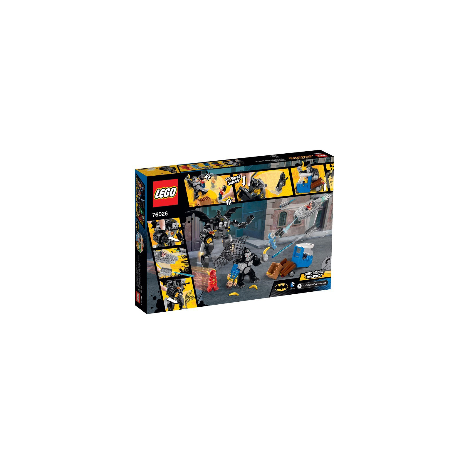 Конструктор LEGO Super Heroes Горила Гродд сходит с ума (76026)ціни в ...