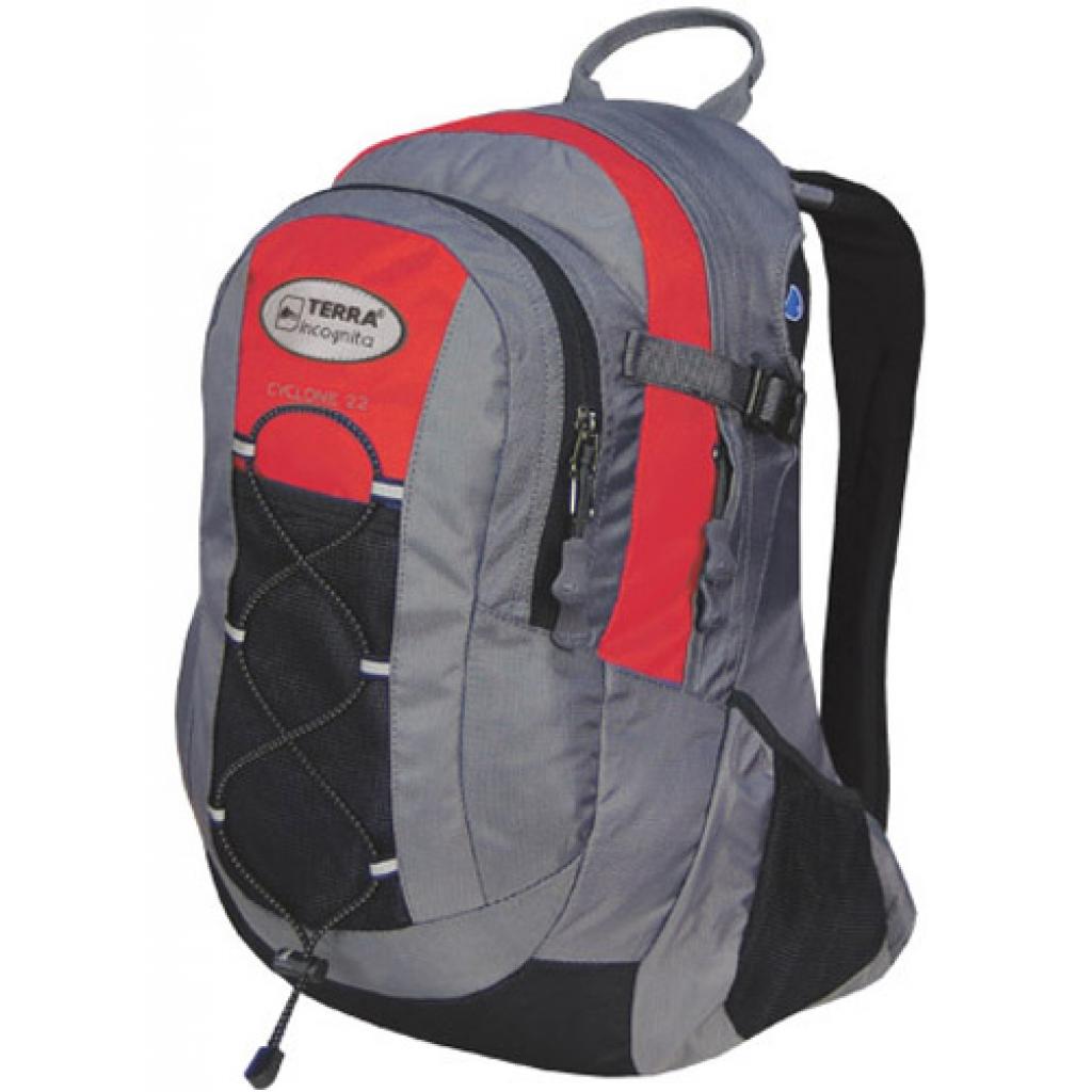 Рюкзак туристический Terra Incognita Cyclone 22 red / gray ...