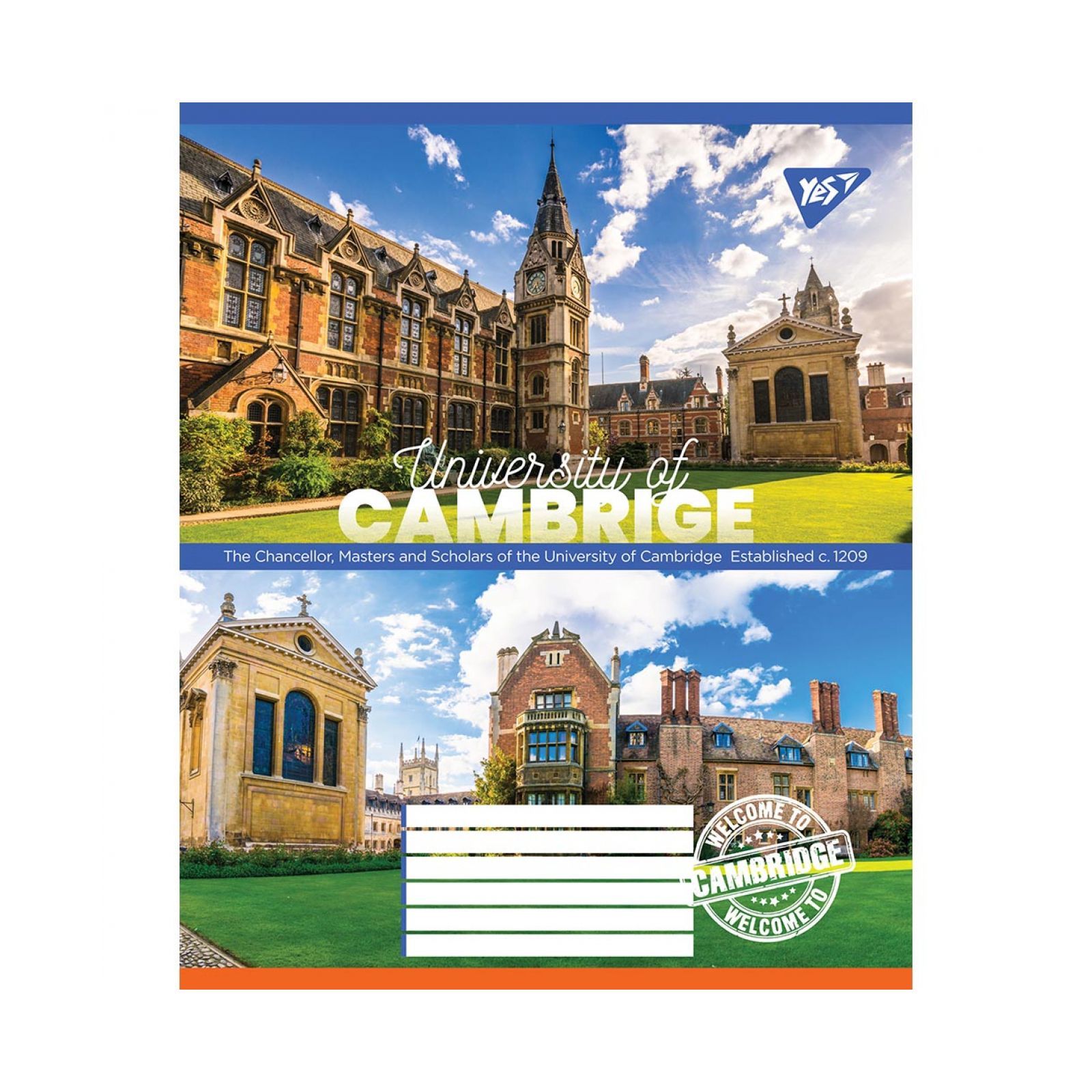 Тетрадь Yes University 48 листов линия (766738)цены в Киеве и Украине ...