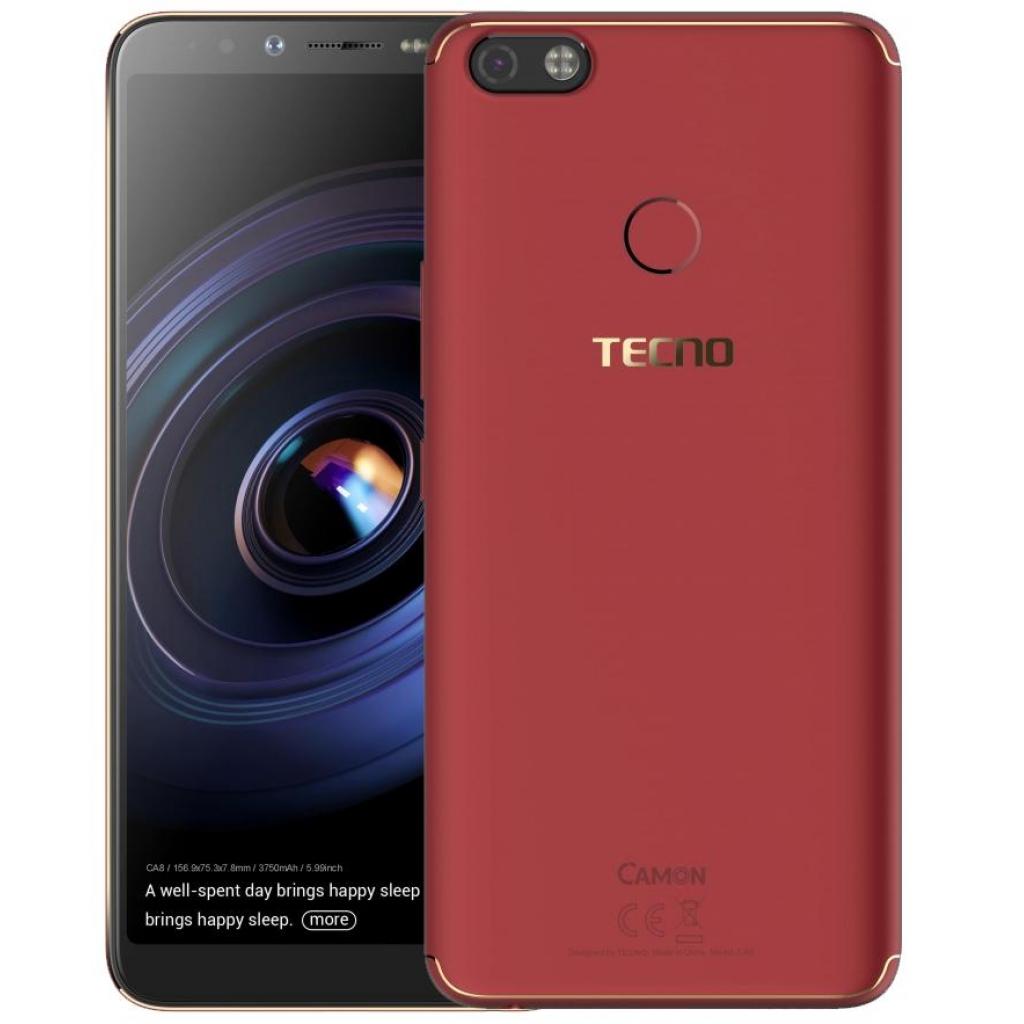Мобильный телефон Tecno CA8 (Camon X Pro) Bordeaux Red (4895180732591 ...