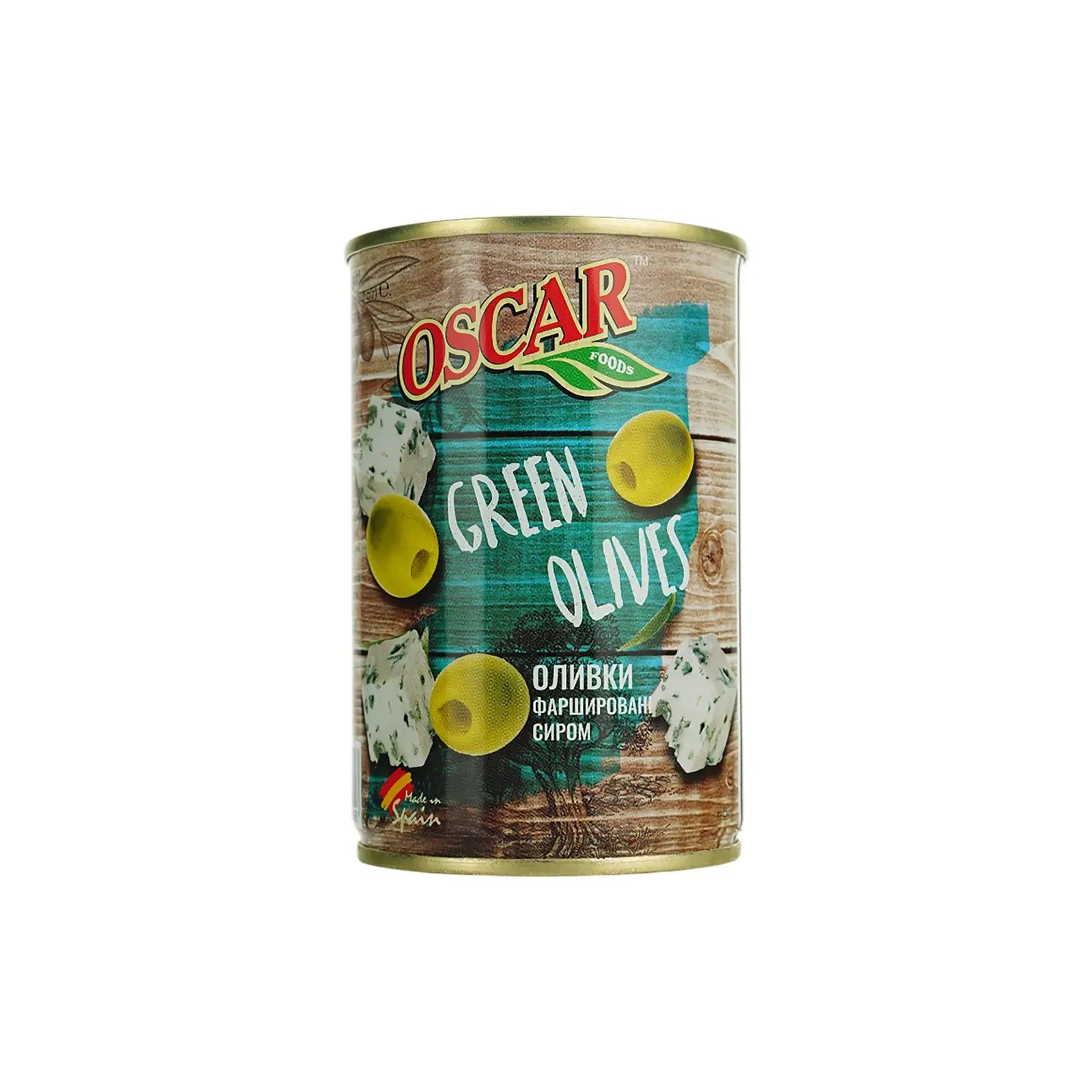 ᐈ Купити овочеву консервацію Oscar foods Оливки фаршировані сиром 300 г ...