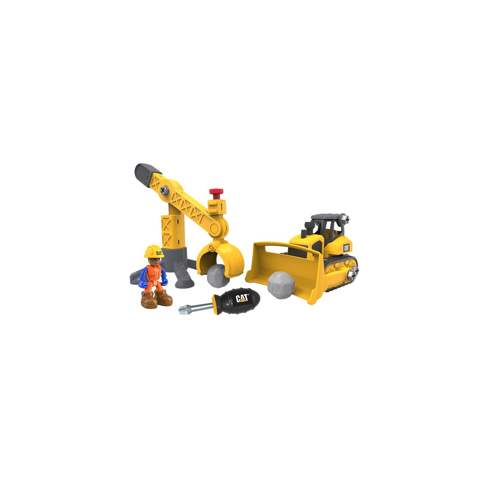 Конструктор Toy State Machine Maker Бульдозер и Подъемный кран (80912 ...