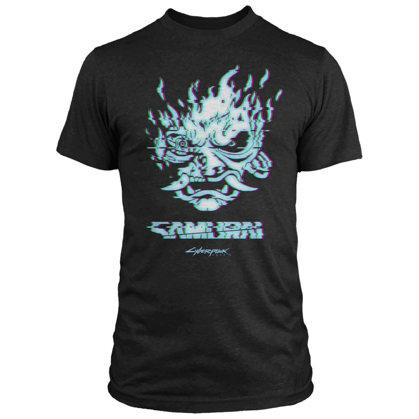 Футболка Jinx Cyberpunk 2077 - Glitch Samurai Premium Tee Black, L ...