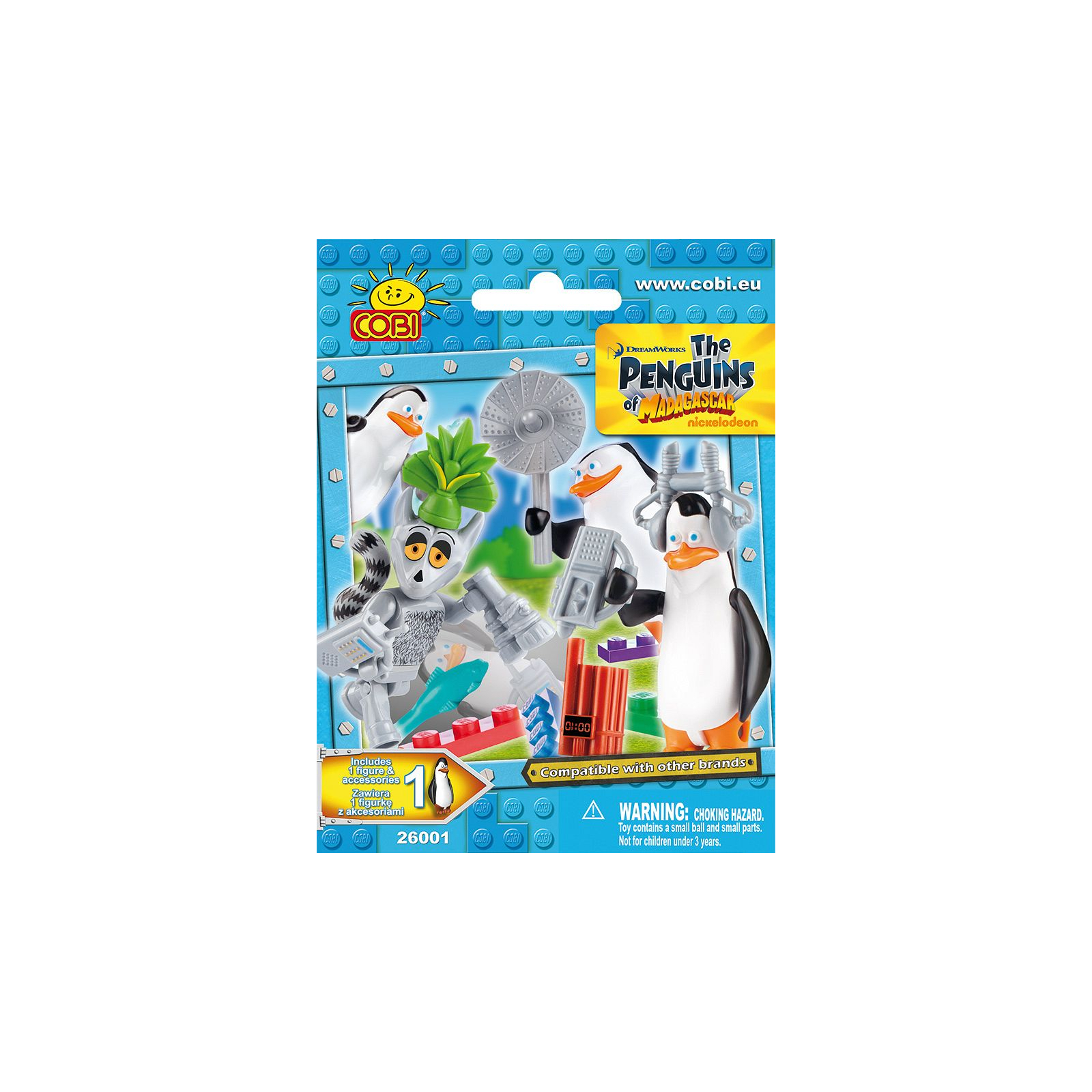 Конструктор Cobi Фигурка Пингвин, 1шт в упаковке (COBI-26002-26001)ціни ...