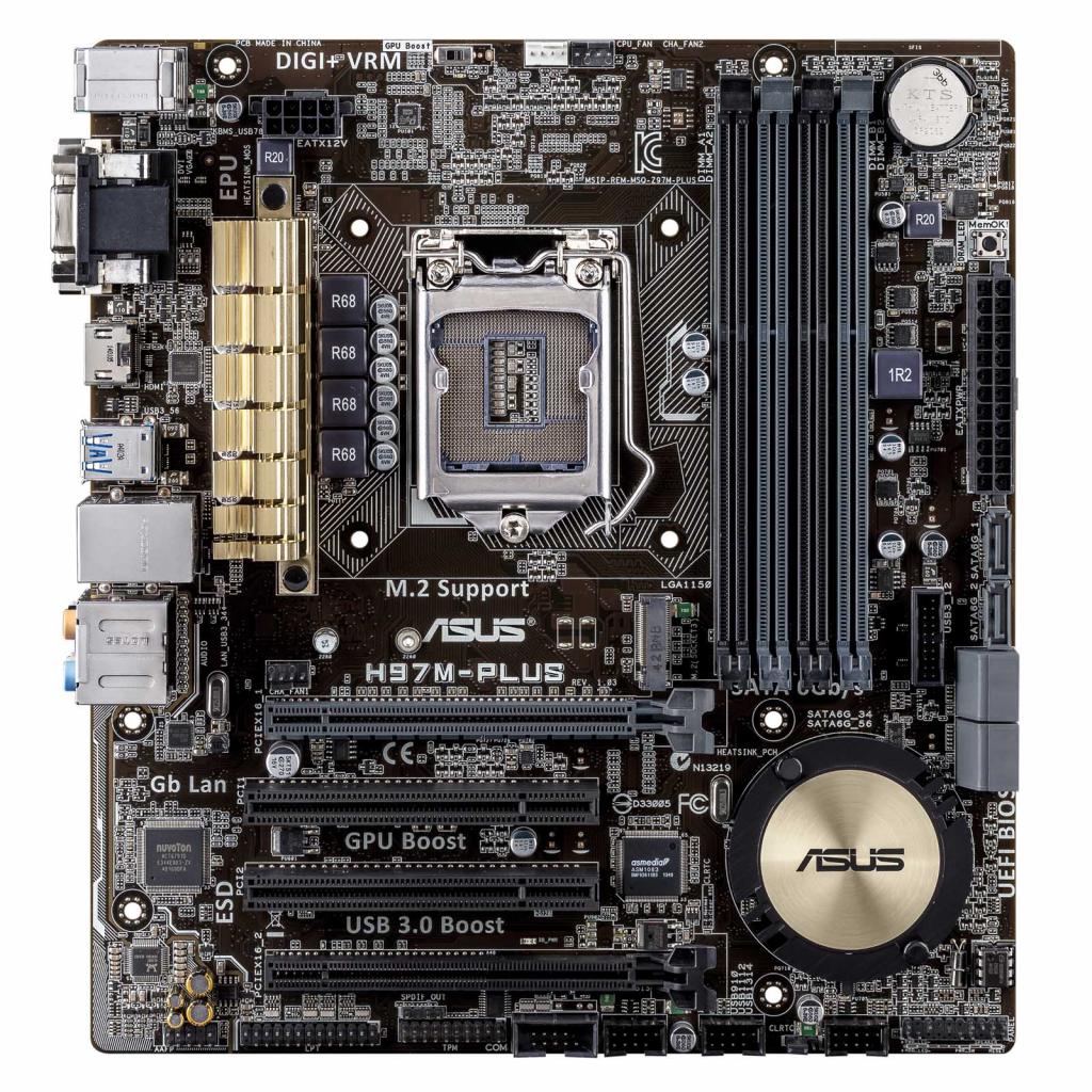 Материнская плата ASUS H97M-PLUSцены в Киеве и Украине - купить в ...