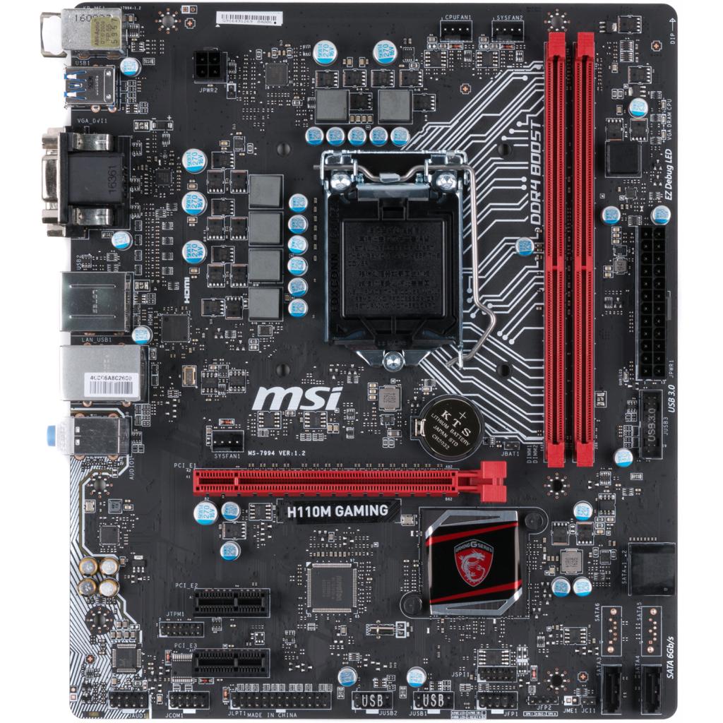 Материнская плата MSI H110M GAMINGцены в Киеве и Украине - купить в ...