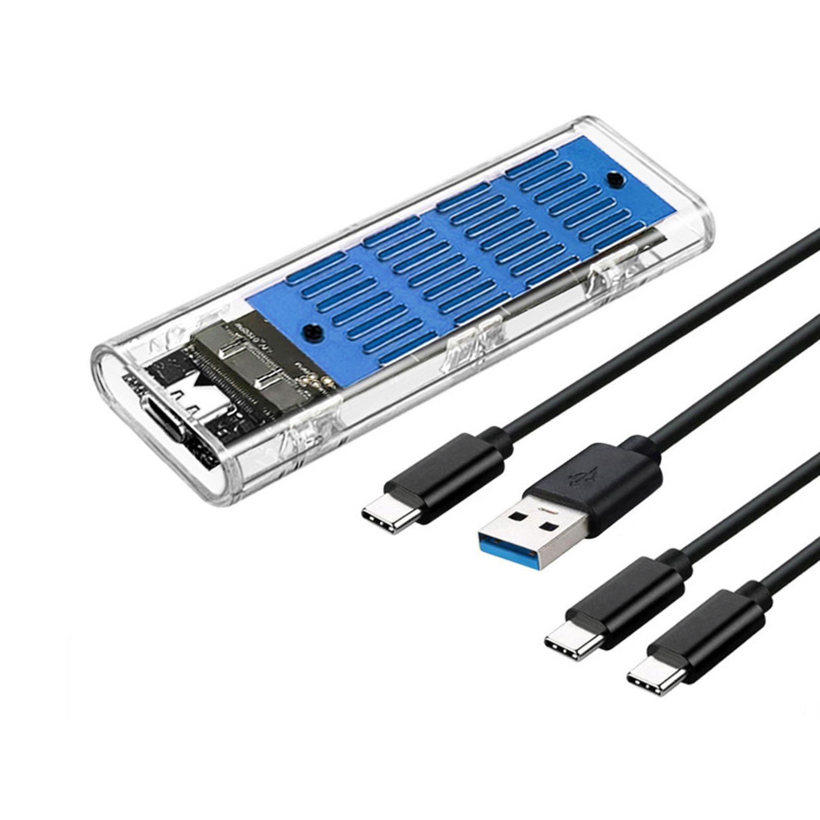 ᐈ Купити кишеня зовнішня Dynamode M.2 SSD NVMe/SATA combo ч-з USB3.2 ...