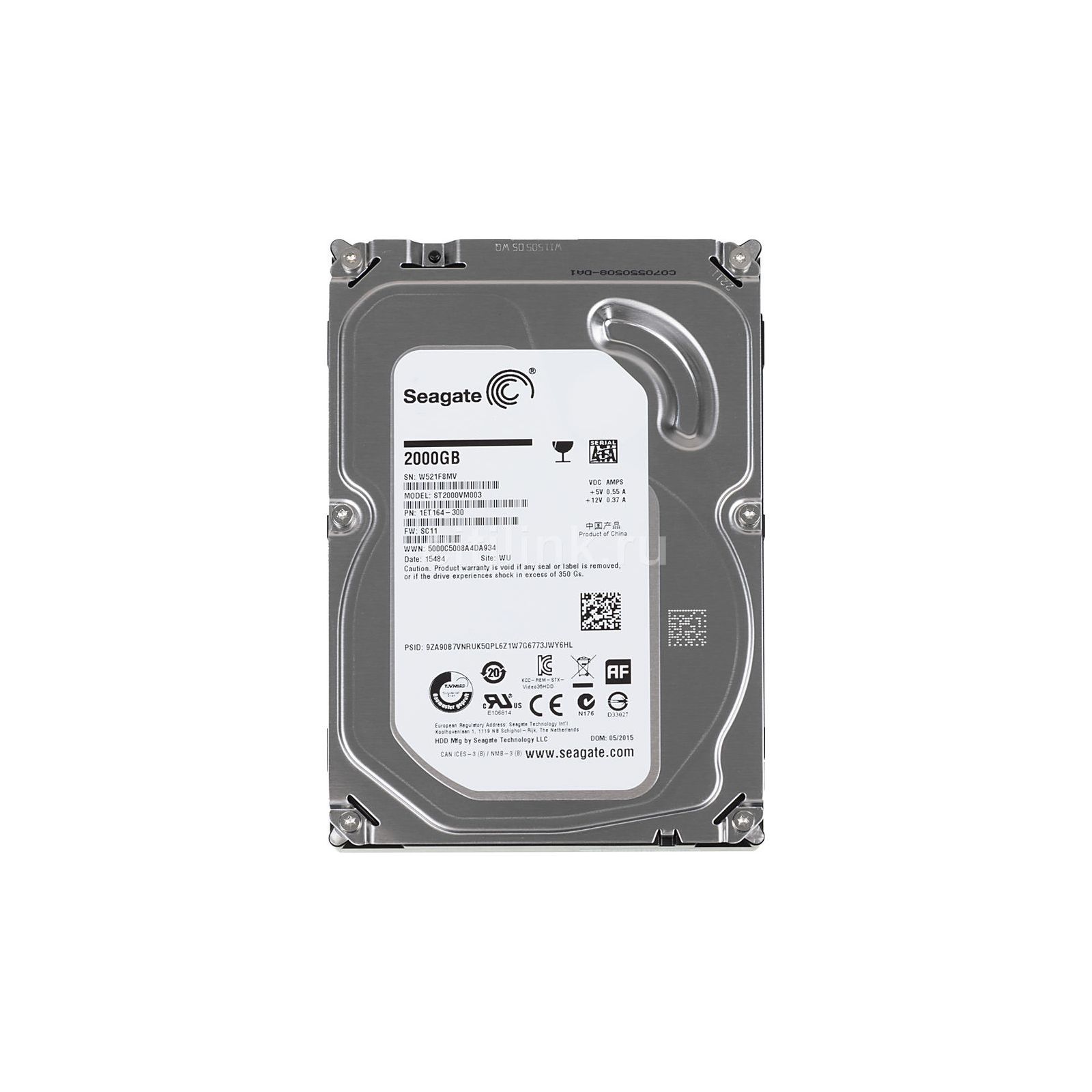 Жесткий диск 3.5" 2TB Seagate (# ST2000VM003 #)цены в Киеве и Украине ...
