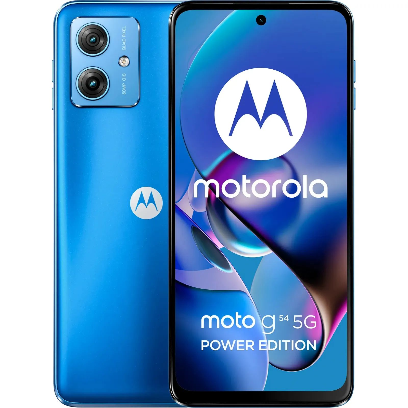 Мобільний телефон Motorola G54 Power 8/256Gb Pearl Blue (PB0W0019UA ...