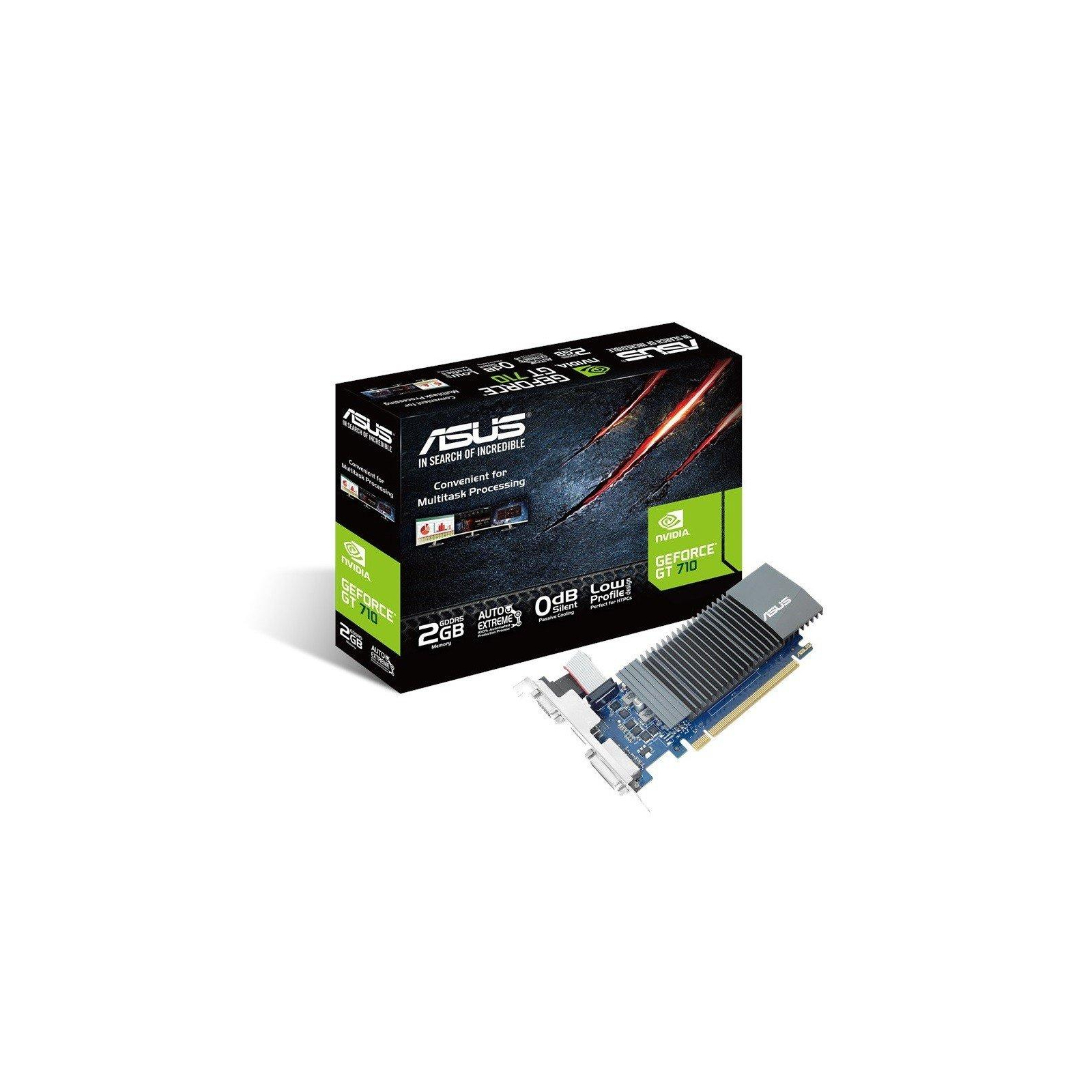 CPU - Відеокарта ASUS GeForce GT710 2048Mb Silent + BRK (GT710-SL-2GD5-BRK)
